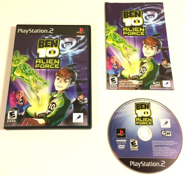 BEN 10 - Alien Force - Playstation 2 - PS2 Game Complete - Tested $14. ...