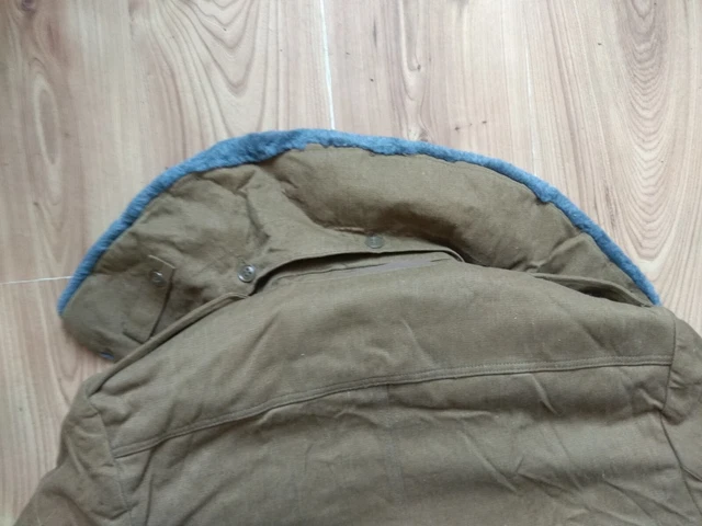 RARE VINTAGE SOVIET Army USSR Uniform Jacket Military FUFAIKA Afghanka ...