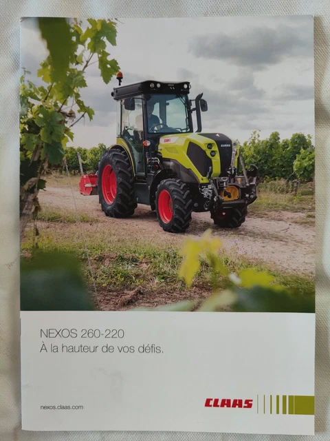 TRACTEUR CLAAS NEXOS 260/220 Prospectus Tractor Brochure EUR 6,00 ...