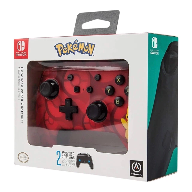 POWERA POKEMON PIKACHU Enhanced Wired Controller - Pokemon Pikachu ...
