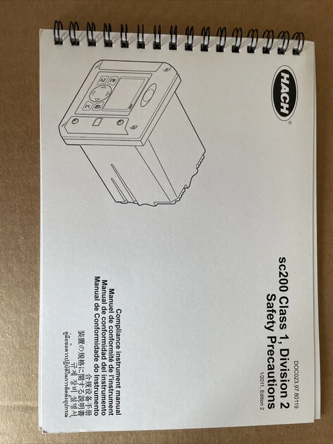 HACH SC200 UNIVERSAL Controller. pH/ORP/DO Module. p/n LXV404.99.00102 ...