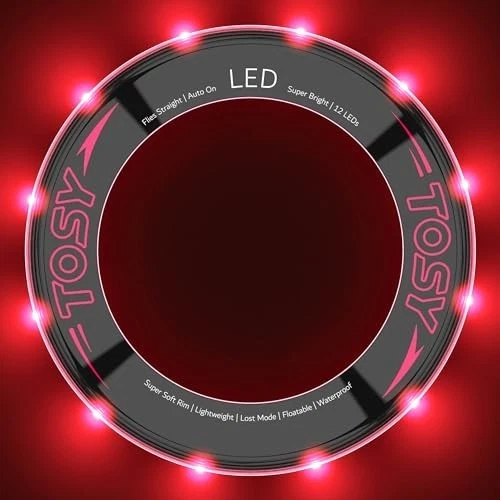 TOSY FLYING RING - 12 monocolor LEDs, Super Bright, Lost Mode, Auto ...