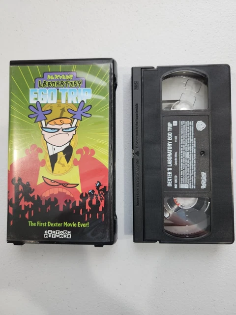 DEXTERS LABORATORY - Ego Trip (VHS, 2000, Black Clam) Cartoon Network ...