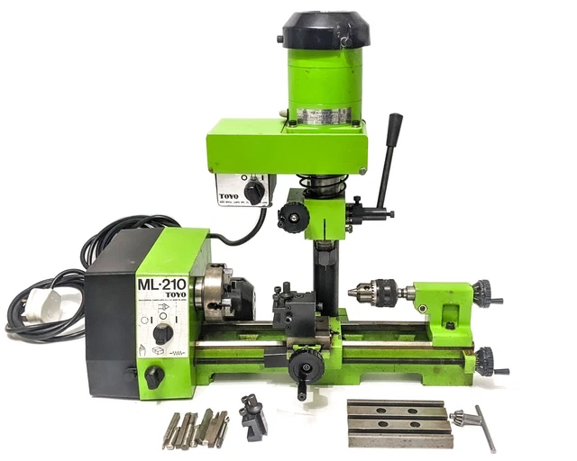 TOYO ML-210 LATHE and milling machine £750.00 - PicClick UK