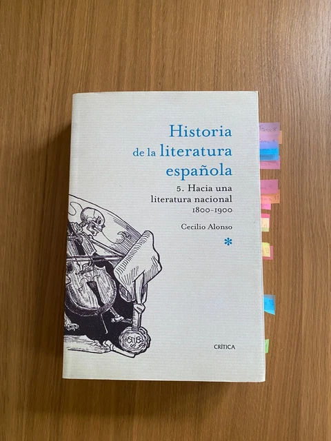 HISTORIA DE LA literatura española (5). Hacia una literatura nacional 1800-1900 £10.78 - PicClick UK