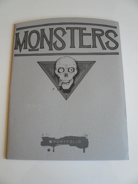 PORTFOLIO MONSTERS- N°ETSIGNÉ - Collectifs : Moebius, Vess,...- Etat ...
