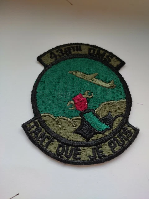 PATCH ARMEE US 438th organisation MAINTENANCE SQ original EUR 6,00 ...