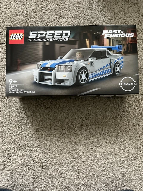 LEGO 76917 SKYLINE GT-R R34 Fast & Furious Speed Champions (NEW) Paul ...
