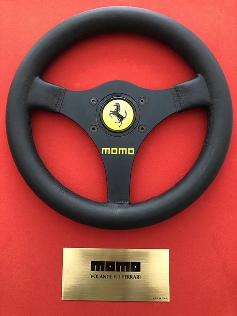 FERRARI MOMO F1 Steering Wheel Commemorative Artwork - Vintage Ferrari ...