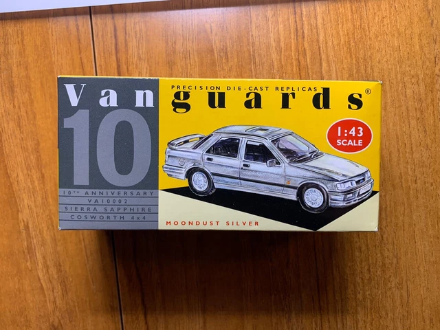 VANGUARDS CORGI 1:43 Ford Sierra Sapphire Cosworth 4x4 Moondust Silver VA10002 EUR 48,03 ...