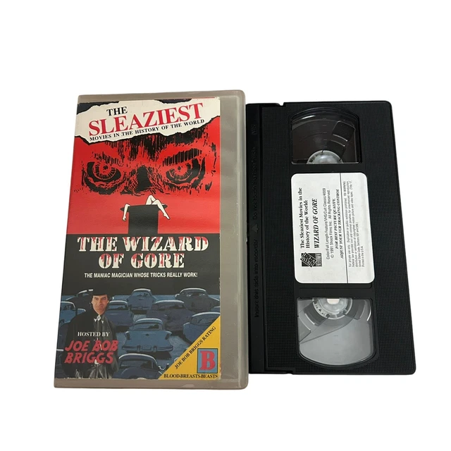 THE WIZARD OF Gore VHS Video Herschell Gordon Lewis Pre Cert NTSC £99. ...