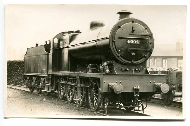 7F LOCO No. 9504 LMS Railway Photo postcard £3.00 - PicClick UK