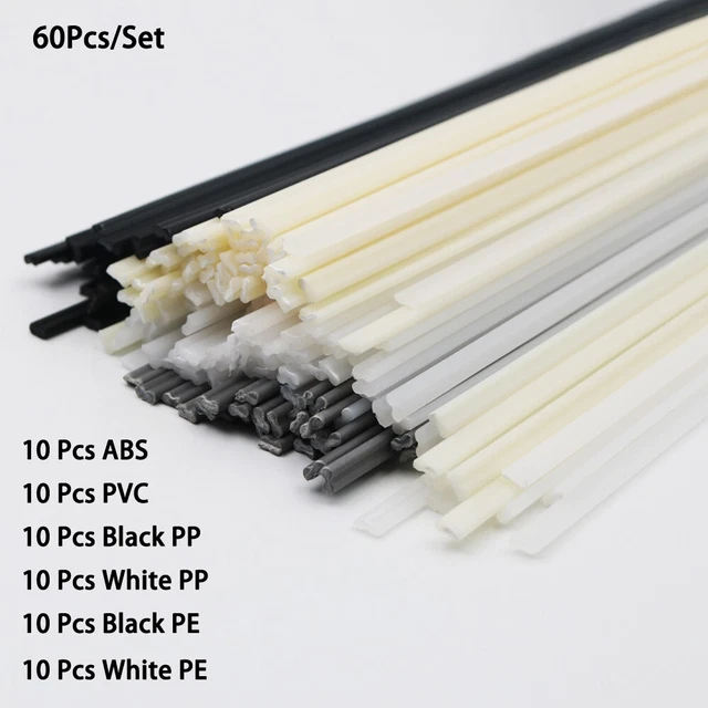 ENSEMBLE COMPLET DE tiges de soudage en plastique 200 mm pour diverses réparati EUR 15,88 ...