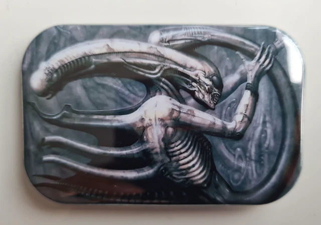 ALIENS ALIEN GIGER HR Giger Necronome IV Magnet Approx 4x6cm Xenomorph ...