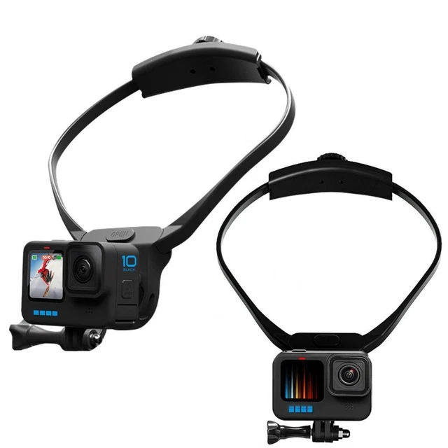 NEW STRAP CAMERA Mount Hand Free Bracket Neck Holder For GoPro Insta360 ...