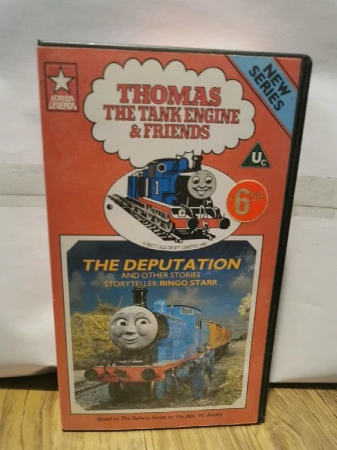 THOMAS THE TANK Engine Friends the Deputation VHS Tape 1986, Ringo ...