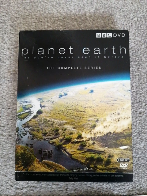 BBC PLANET EARTH the complete series dvd 5 disc box set david ...