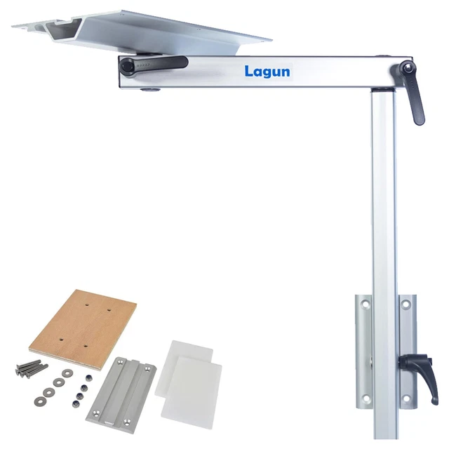 LAGUN TABLE LEG 360° Swivel System Campervan Motorhome Marine Boat ...