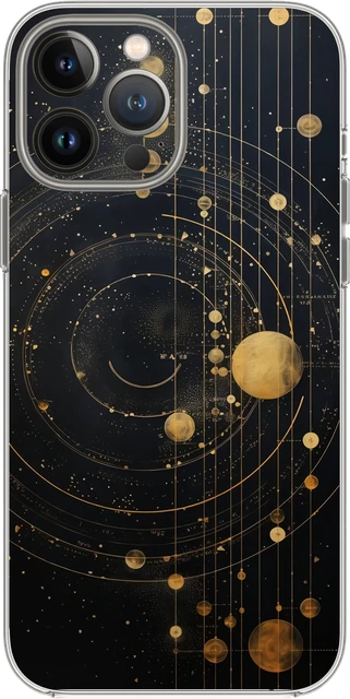 TAROT STAR SUN Solar System Planet Moon Case Cover Clear / Shockproof ...