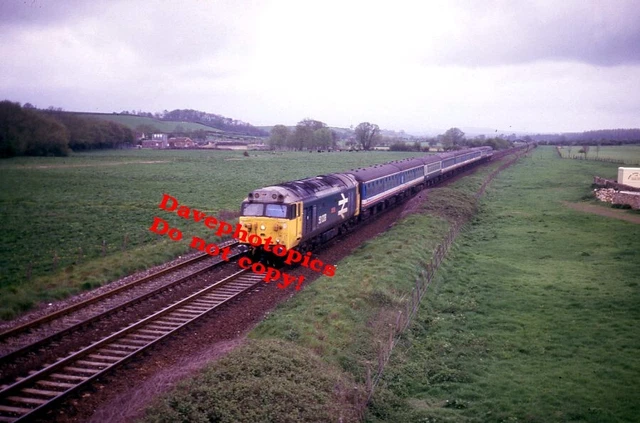 ORIGINAL 35MM Slide Railway Diesel /Steam- 50038 'Formidable' 09,25 ...