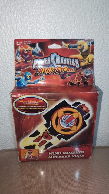 POWER RANGERS NINJA storm wind morpher bandai 2002 £42.30 - PicClick UK