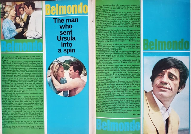 SHOWTIME MAG DEC 1966 Woody Allen, Ursula Andress, Belmondo, To Sir ...