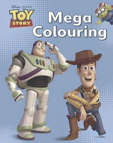 DISNEY TOY STORY Mega Colouring Book £3.36 - PicClick UK
