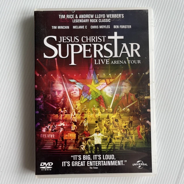 JESUS CHRIST SUPERSTAR LIVE ARENA TOUR - Ben Forster / Tim Minchin (DVD ...