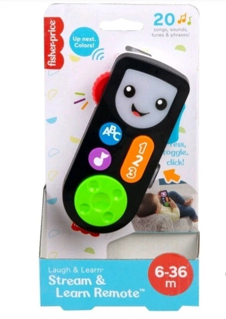 FISHER PRICE LAUGH & Learn Stream & Learn Remote 6-36m £11.62 - PicClick UK