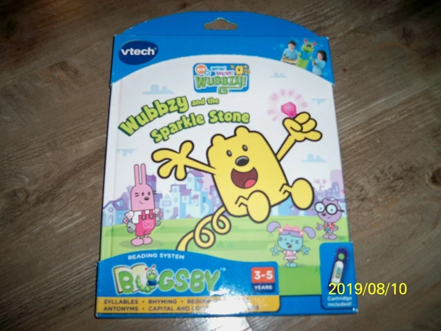 BRAND NEW! VTECH Bugsby Reading System: Wubbzy & The Sparkle Stone! £10 ...