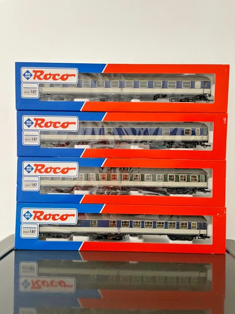 ROCO 44920-44921-44922-44923 - Db - Z-Zug - "Pop" Zug - H0 - Neuves ...