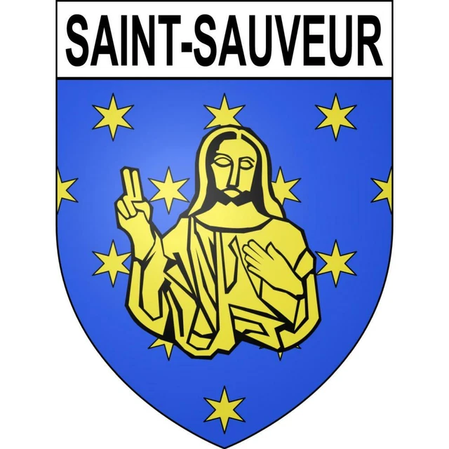 SAINT-SAUVEUR 54 VILLE sticker blason écusson autocollant adhésif EUR 6,99 - PicClick FR