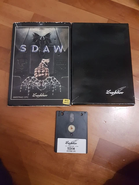 JEU SDAW (LANKHOR) pour Amstrad CPC 6128 / 664 / 464 EUR 128,00 ...