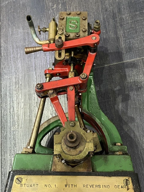 A STUART NO.1 Steam Engine With Reversing Gear Untested £1,068.00 ...