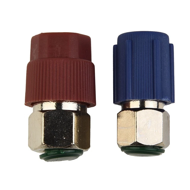 R12 TO R134A AC Fill Valve Fitting Adapter Port Retrofit for Air ...