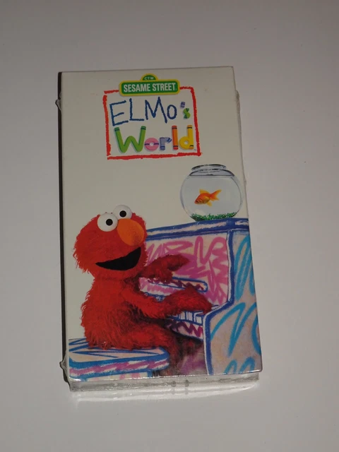 SESAME STREET ELMO'S World VHS Video Tape BUY 2 GET 1 FREE Original PBS ...