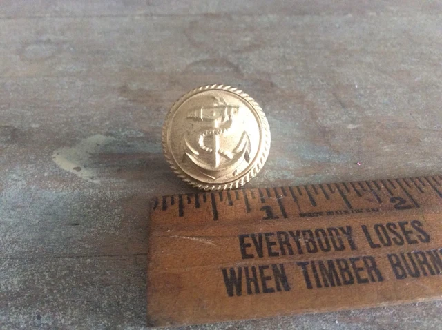VINTAGE MILITARY BUTTON, Gaunt London , Sailor Naval ? $3.27 - PicClick