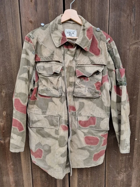 FELDJACKE BGS SUMPFTARN Bundesgrenzschutz 1968 Tarn Jacke Arbeitsjacke ...