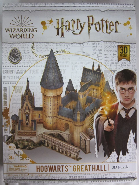 HARRY POTTER 3D Model Puzzle Hogwarts Great Hall Sealed in Original Box ...