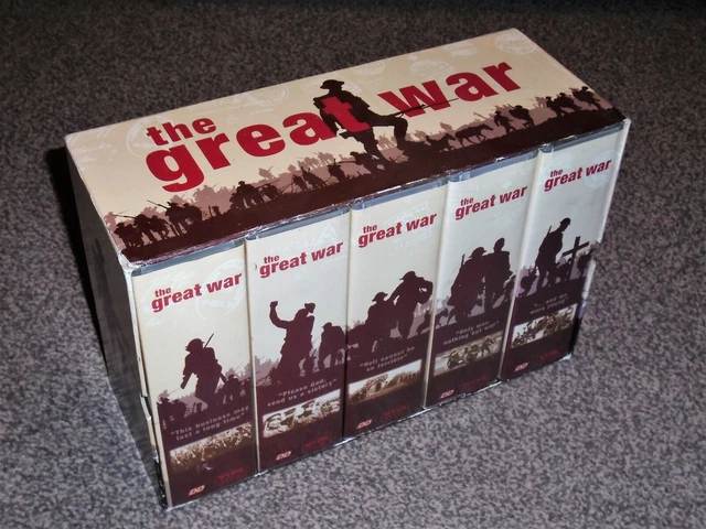THE GREAT WAR : Collector's Boxset - Vhs Video Set In Vgc (Free Uk P&P) £19.95 - PicClick UK