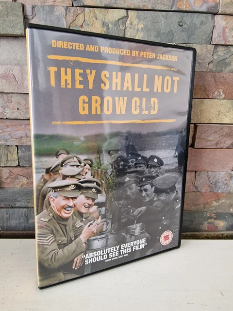 THEY SHALL NOT Grow Old DVD. UK, region 2. £3.25 - PicClick UK