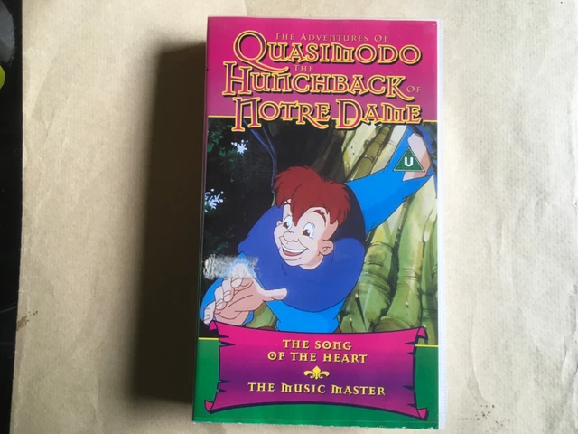 THE ADVENTURES OF Quasimodo The Hunchback of Notre Dame PAL VHS Video ...
