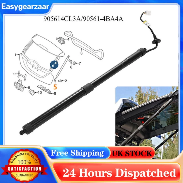 FOR NISSAN X Trail Electric Tailgate Boot Strut 905614Cl3A Mk3 T32 2014 ...