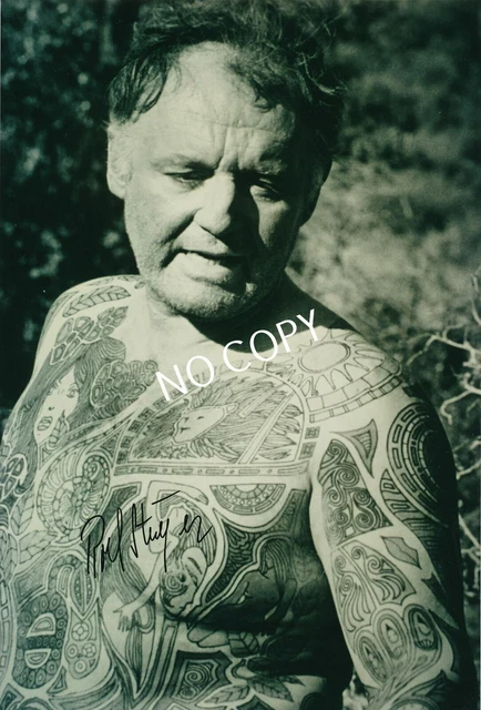 100% ORIGINAL AUTOGRAMM Autograph Karte handsigniert Rod Steiger E1.72 ...