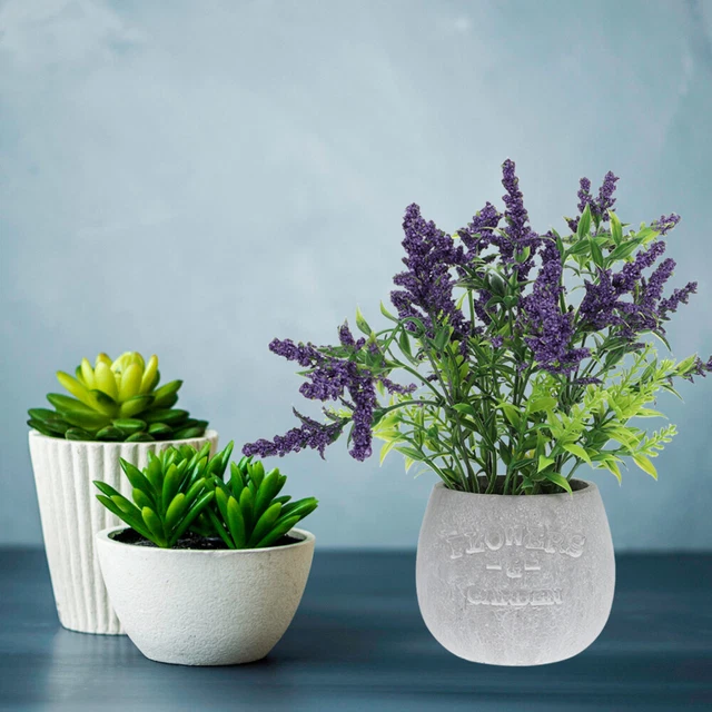 ARREDAMENTO PER PIANTE Scrivania Pianta in Vaso Artificiale Decorazione ...