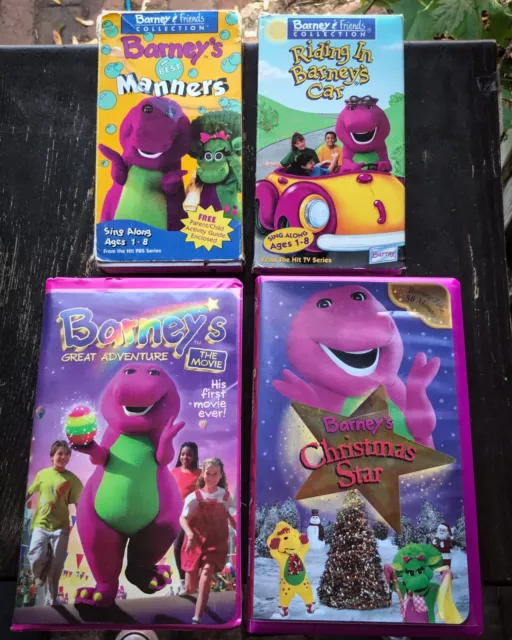 VINTAGE BARNEY VHS Tapes Educational Children's Show Lot of 4 EUR 20,65 ... VINTAGE BARNEY VHS Tapes Educational Children's Show Lot of 4 EUR 20,65 ...
