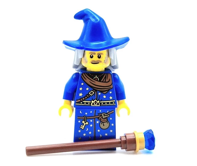 LEGO® MERLIN + Weapon Wizard Castle Knight Minifigure Figure Falcon ...