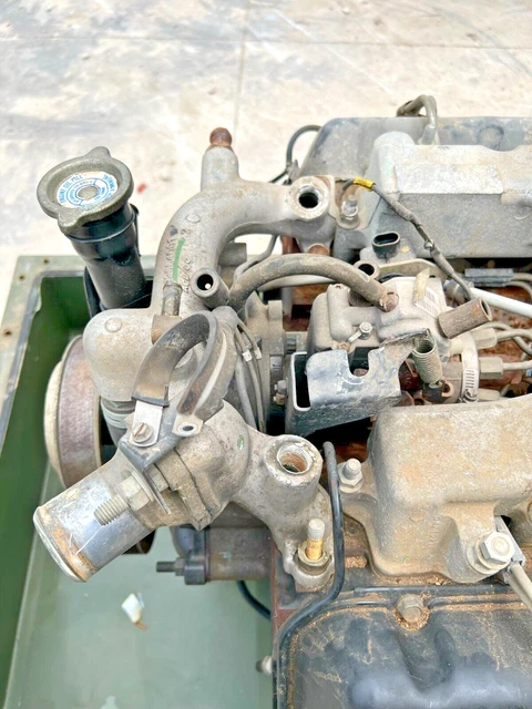 MILITARY HUMVEE HMMWV Diesel Engine & Container 6.5 L V8 Turbo Diesel ...