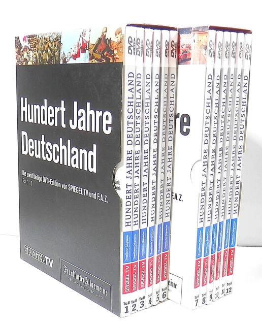 HUNDERT JAHRE DEUTSCHLAND - Die 12-teilige DVD-Edition von Spiegel TV ...