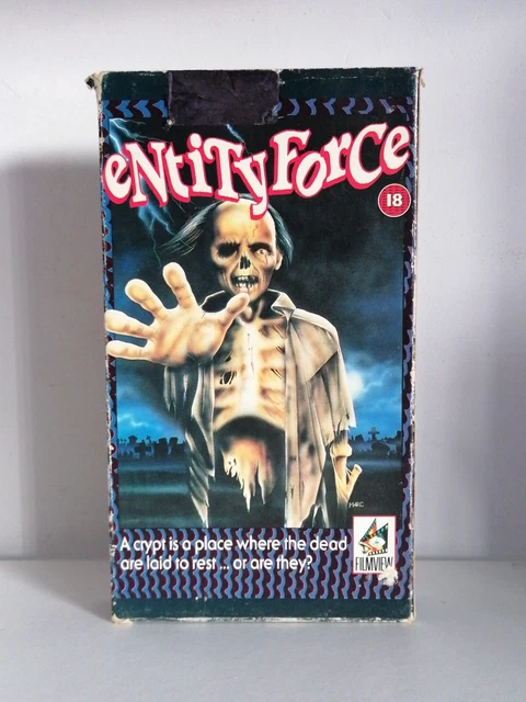 ENTITY FORCE - VHS Video - Horror Movie - Filmview £16.91 - PicClick UK